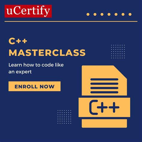 Ucertify On Linkedin Ucertify Cplusplus Programming Coding Instructorled Course