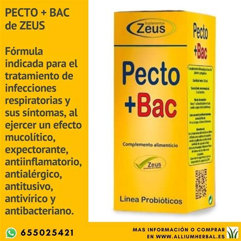 Pectobac 250 Ml 1 Sachet Of Zeus