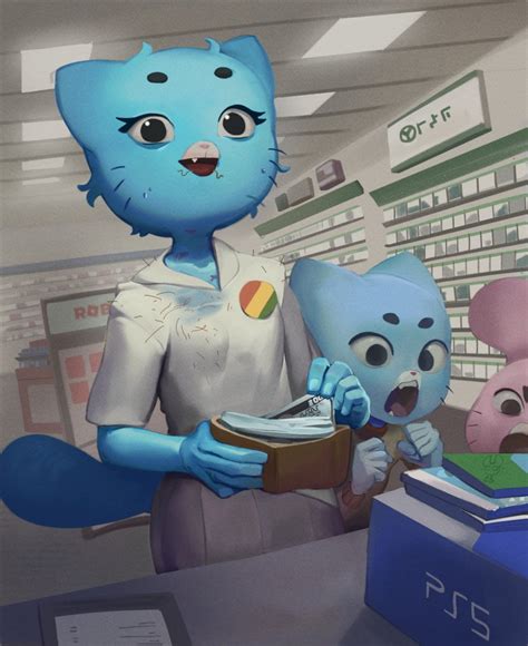 Nicole Watterson The Amazing World Of Gumball Cute Ca