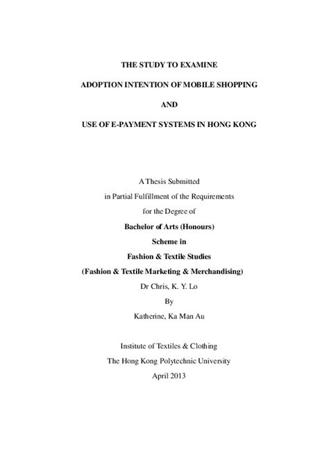 Pdf Adoption Intention Of Mobile Shopping