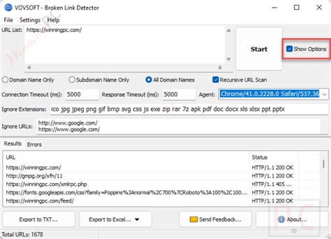 Vovsoft Broken Link Detector Free License Code 2025