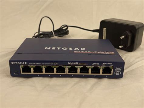 Netgear GS108 V2 Switch Unmanaged Kaufen Auf Ricardo