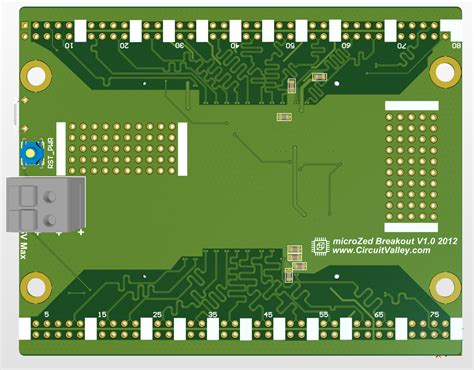 Embedded Engineering DIY Open Source MicroZed Breakout Carrier Board