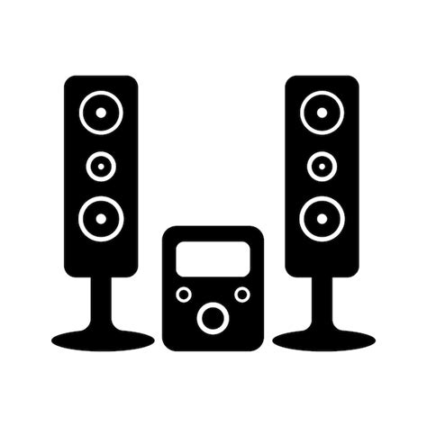 Premium Vector Sound System Icon