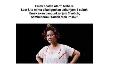 8 Meme Kocak Saat Sahur Ini Relate Banget Sering Terjadi Hot