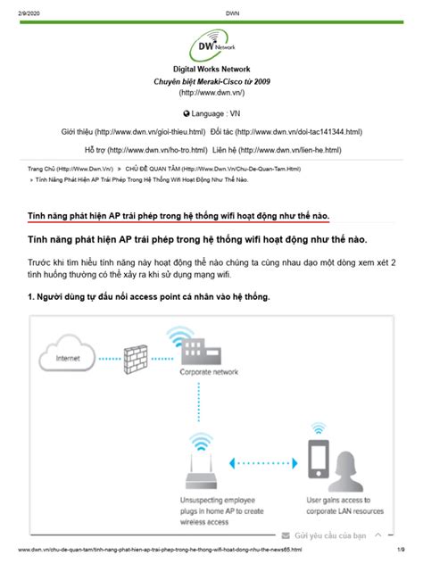 Tinh Năng Phát Hiện Ap Trái Phép Trong Hệ Thống Wifi Rogue Access Point Detect Pdf