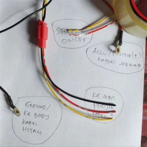 Promo Relay Set Ganda Untuk Mini Projie 2 Warna Garansi Diskon 2 Di Seller Snj Sentra Group