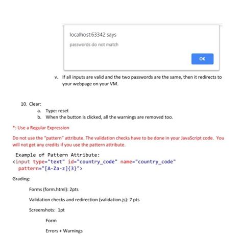Solved 10pt Write An HTML Document Form Html That Has Chegg