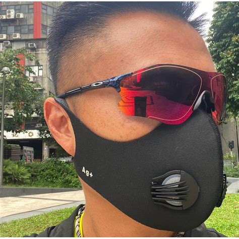 Run2gather Ag Sport Mask Reusable Mask Runner Training Marathon Running Face Mask Jogging Air