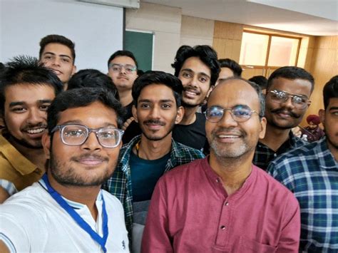 Felt Great Meeting Prof Pk Sauraj Kumar Srivastava