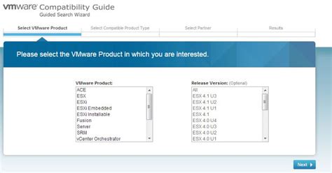 Using The Vmware Hardware Compatibility List Hcl