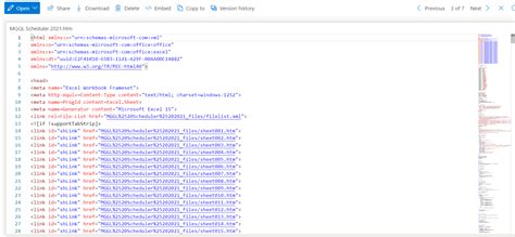 Excel Publish Creates Html File But Displays Html Code Not Text