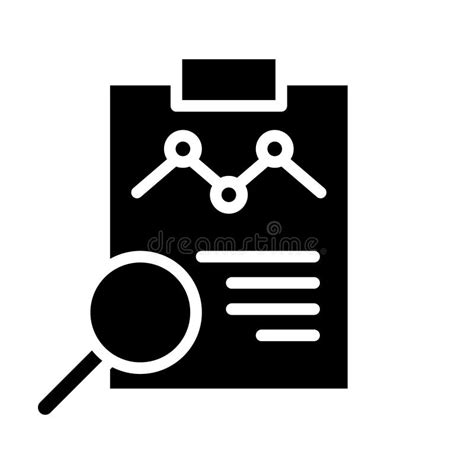 Data Analysis Icon Vector Set Profit Graph Illustration Sign