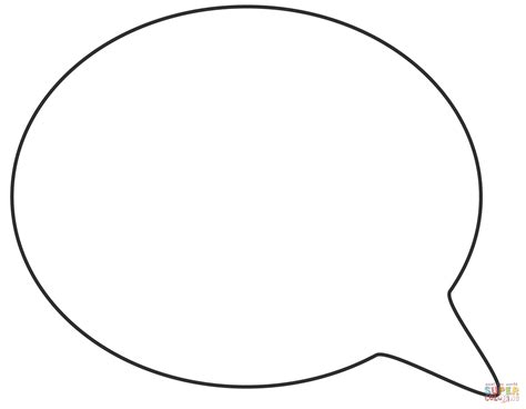 왼쪽 말풍선 이모티콘 색칠하기