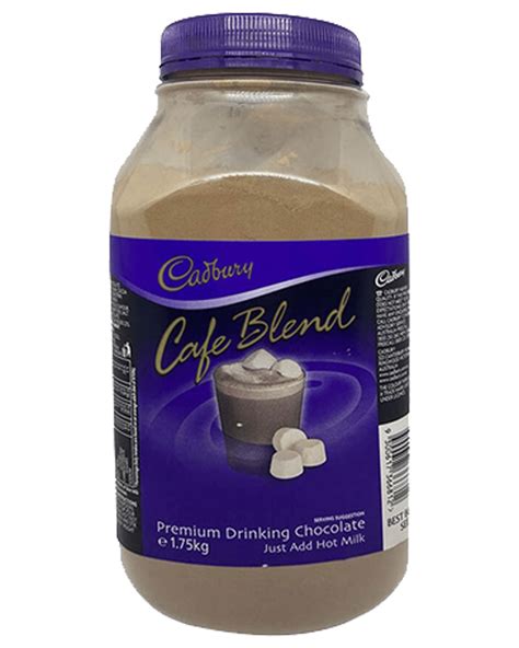 Buy Cadbury Cafe Blend Premium Drinking Chocolate Hotcold Powder Choco