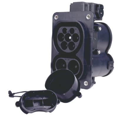 Ccs Female Connector Combo Ev Socket Ccs Ev Inlet A A A A A Ev Charging Socket