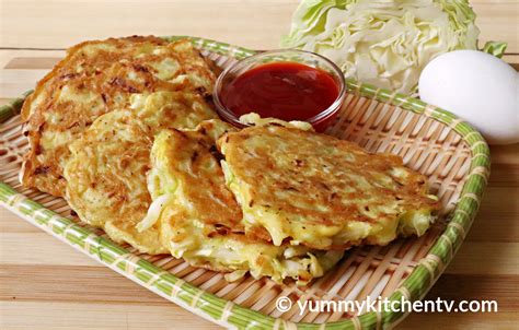 Cabbage Omelette Tortang Repolyo Yummy Kitchen