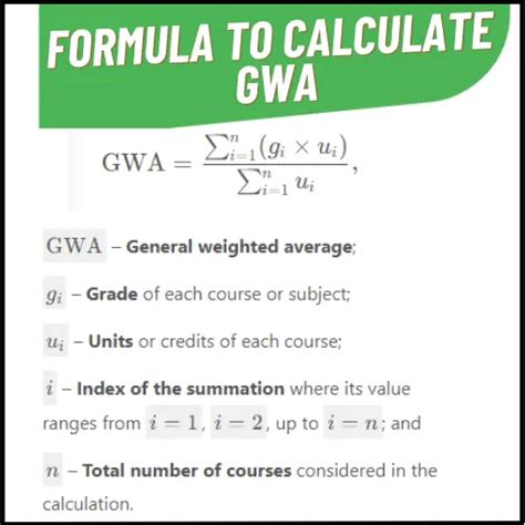 general weighted average gwa calculator philippines 2023