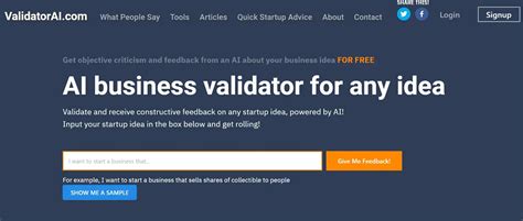 Ai创业工具服务：validator Ai怎么样 有什么类似替代品和服务