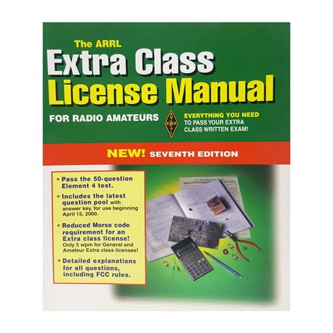 The Arrl Extra Class License Manual Arrl Extra Class License Manual