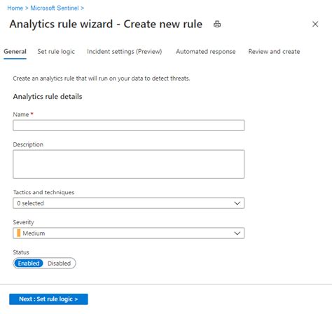 Create Custom Analytics Rules To Detect Threats With Microsoft Sentinel Microsoft Learn
