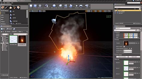 Unreal Engine Particle Effects