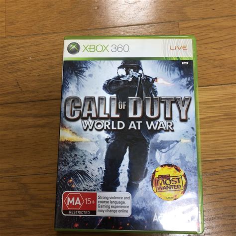 Xbox360 Call Of Duty World At War コールオブデューティー ワールドアットウォー 輸入盤アクション｜売買さ
