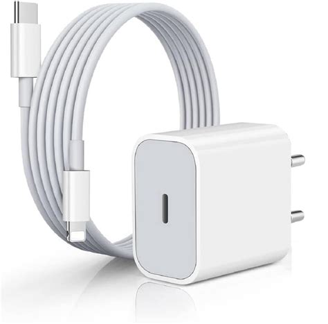 Fixtotel 20w Type C Pd 3x Fast Charger With 1m Type C To Lightening