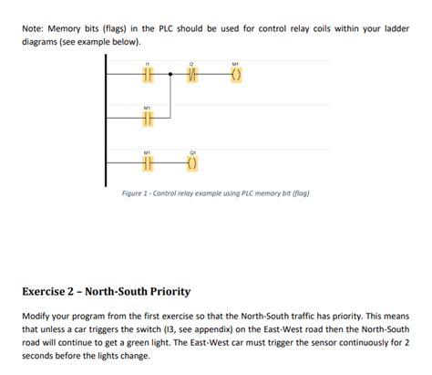 Exercise 1 Traffic Light Sequence In This Exercise