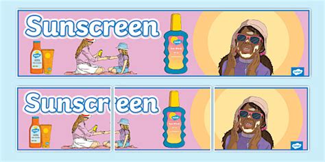 Sunscreen Display Banner
