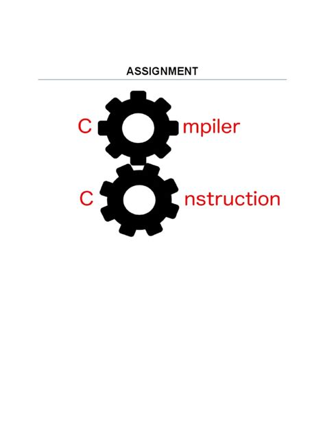 Compiler Construction Assignment Pdf Computer Architecture