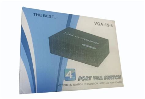 4 Port Vga Switch Model Name Number VGA 15 4 At 400 Piece In Bengaluru ID 2852614009491