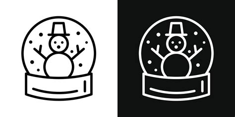 Snow Globe Icon 42121873 Vector Art At Vecteezy