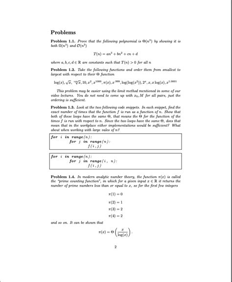 Solved Problems Problem Prove That The Following Chegg Com