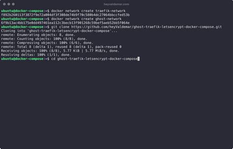 Install Ghost Using Docker Compose Devops Compass Guided It Solutions