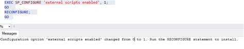 Setting Up R Services In SQL Server