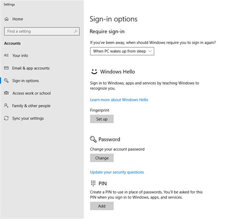 Using Windows Hello To Enable Fingerprint Authentication PwnDefend