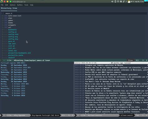 Open A Custom Buffer Layout With C T Remacs
