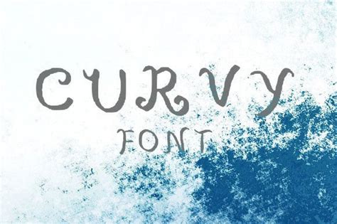 Curvy Font Font Canyon