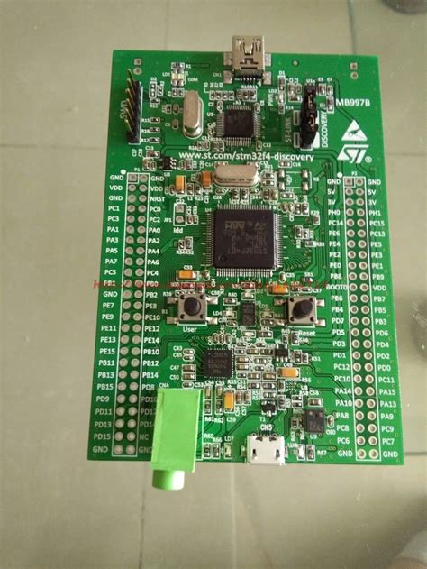 Free Shipping 100 Original STM32 Discovery Board Stm32f4discovery Stm32f4 Kit Cortex M4 STM32