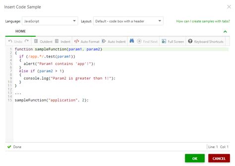 Code Highlighting