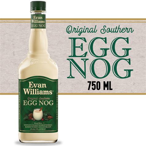 Evan Williams Original Southern Egg Nog Cocktail 750 Ml Kroger