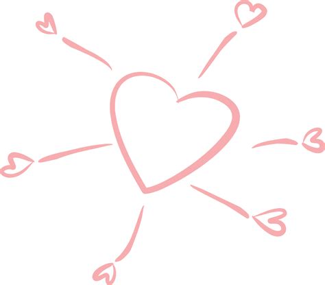Pink Heart Love Icon 21655999 Png