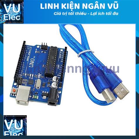 mua module arduino uno r3 chip cắm dán atmega16u2 board phát triển kèm cáp online trên website