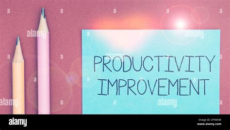 Writing Displaying Text Productivity Improvement Business Showcase
