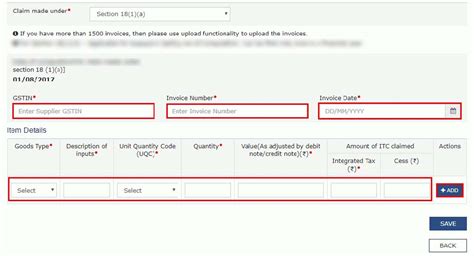 Fast Guide To File Gst Itc 01 Form Online On Govt Portal