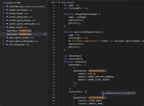 References Are Not Showing In Code Lens Php Tools Community Forum Devsense