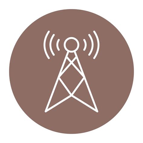 Premium Vector Network Coverage Vector Illustration