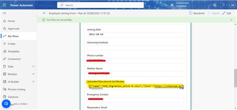 How To Save Microsoft Forms Responses With Attachments To Sharepoint