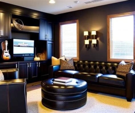Man Cave Decorating Ideas Shelly Lighting